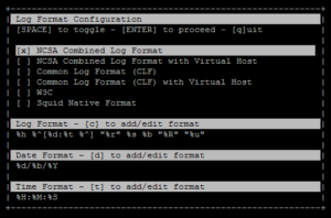 GoAccess Web Log Analyzer Installation on CentOS